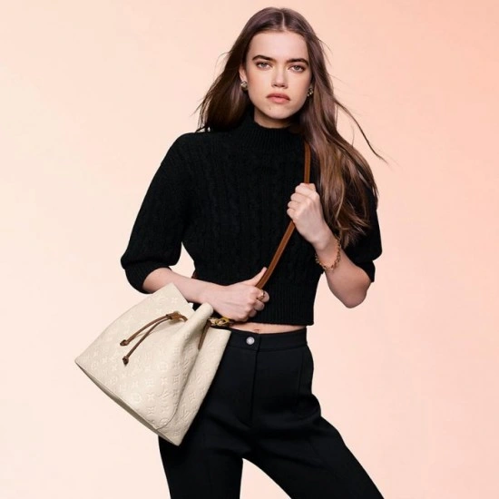 Louis Vuitton Néonoé MM Cream M45307 - Louis Vuitton Outlet
