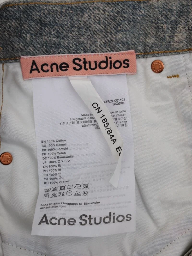 Perfect replica Acne Jeans