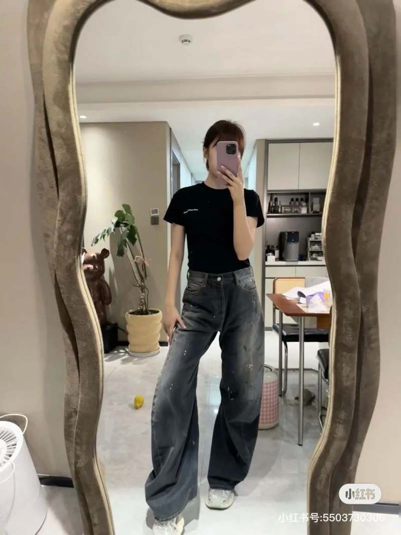 Factory-made Acne Jeans