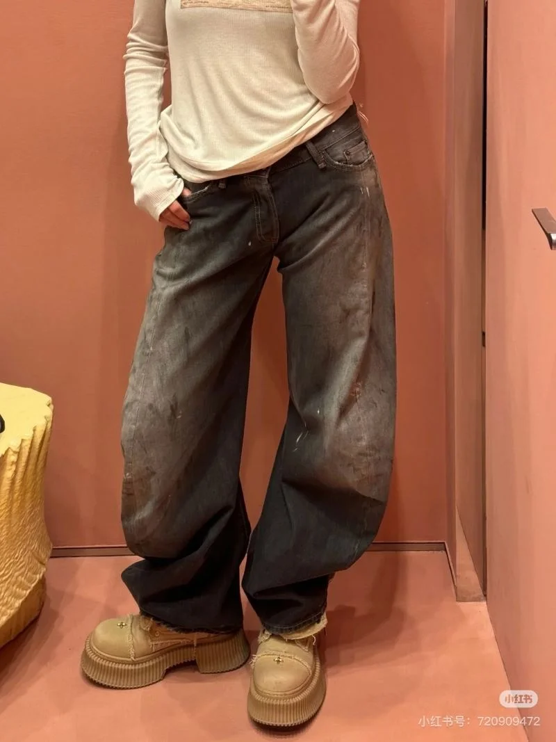 Factory-made Acne Jeans