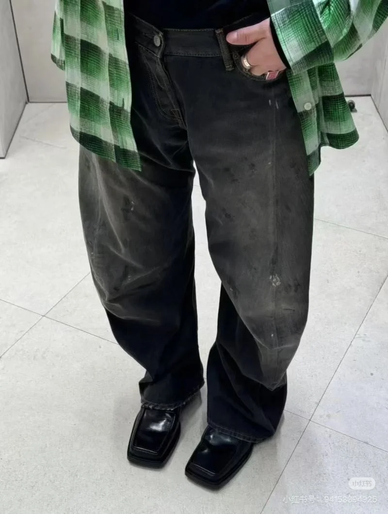 Factory-made Acne Jeans