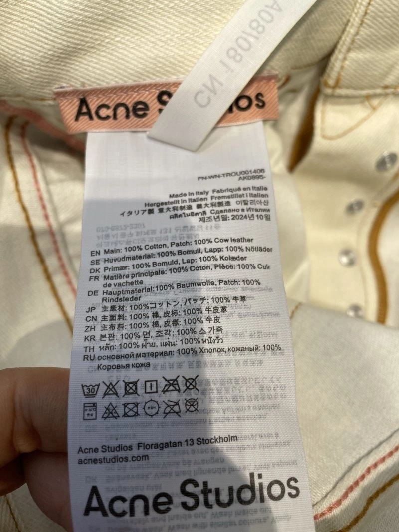 Value-priced Acne Jeans