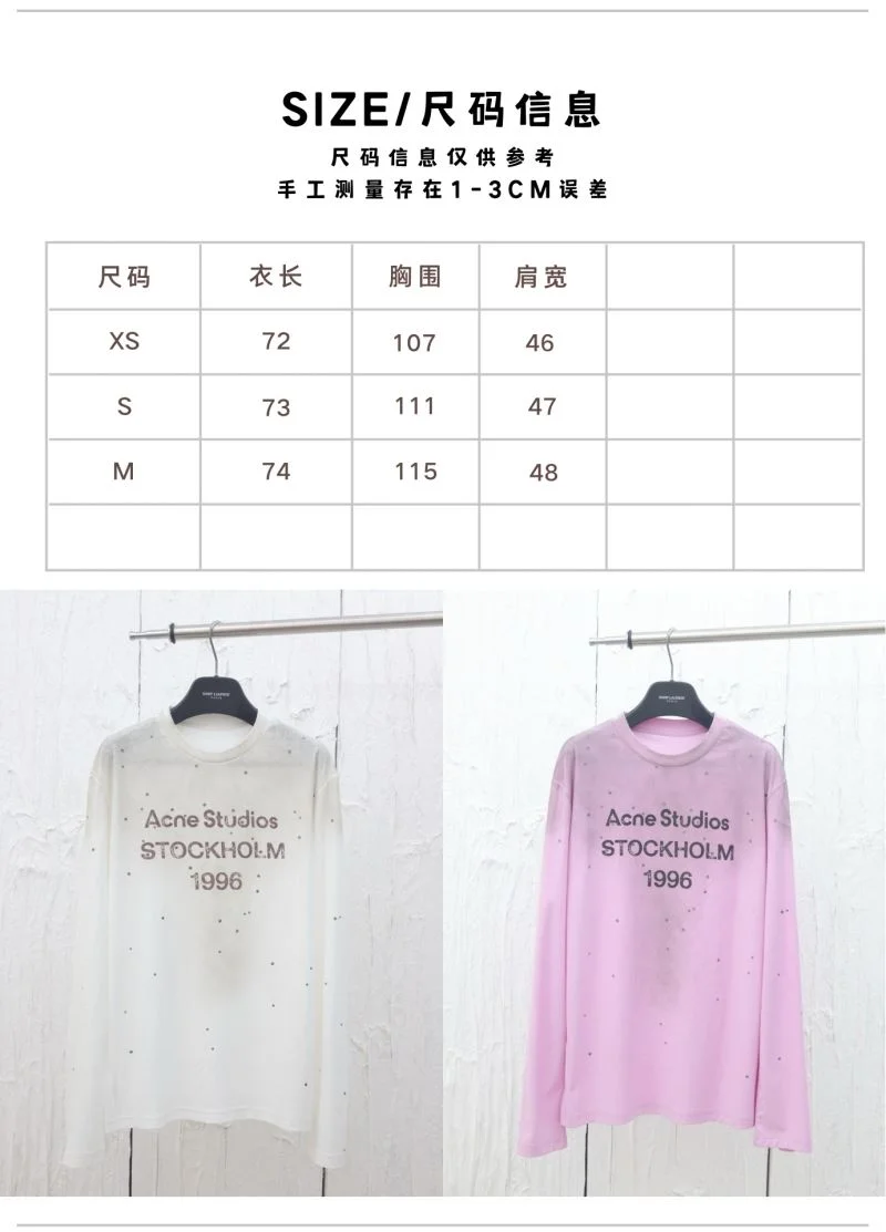 Precise copy Acne T-Shirts
