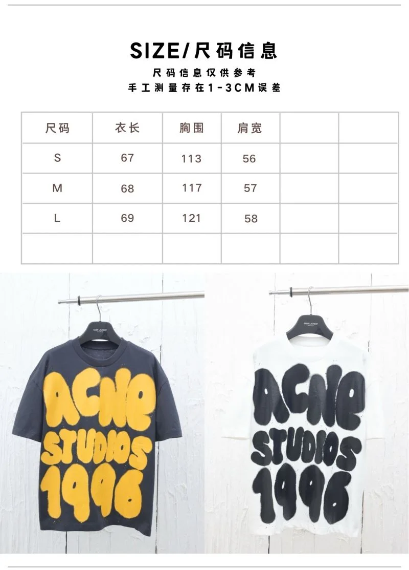 Accurate model Acne T-Shirts