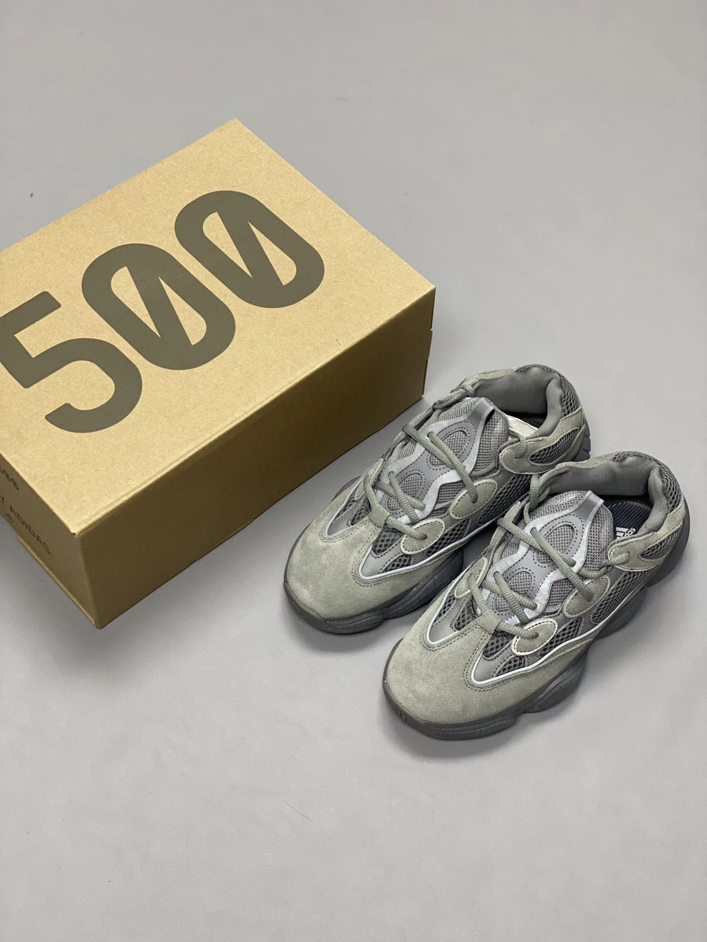 Brand-authenticated Adidas Yeezy 500 Shoes