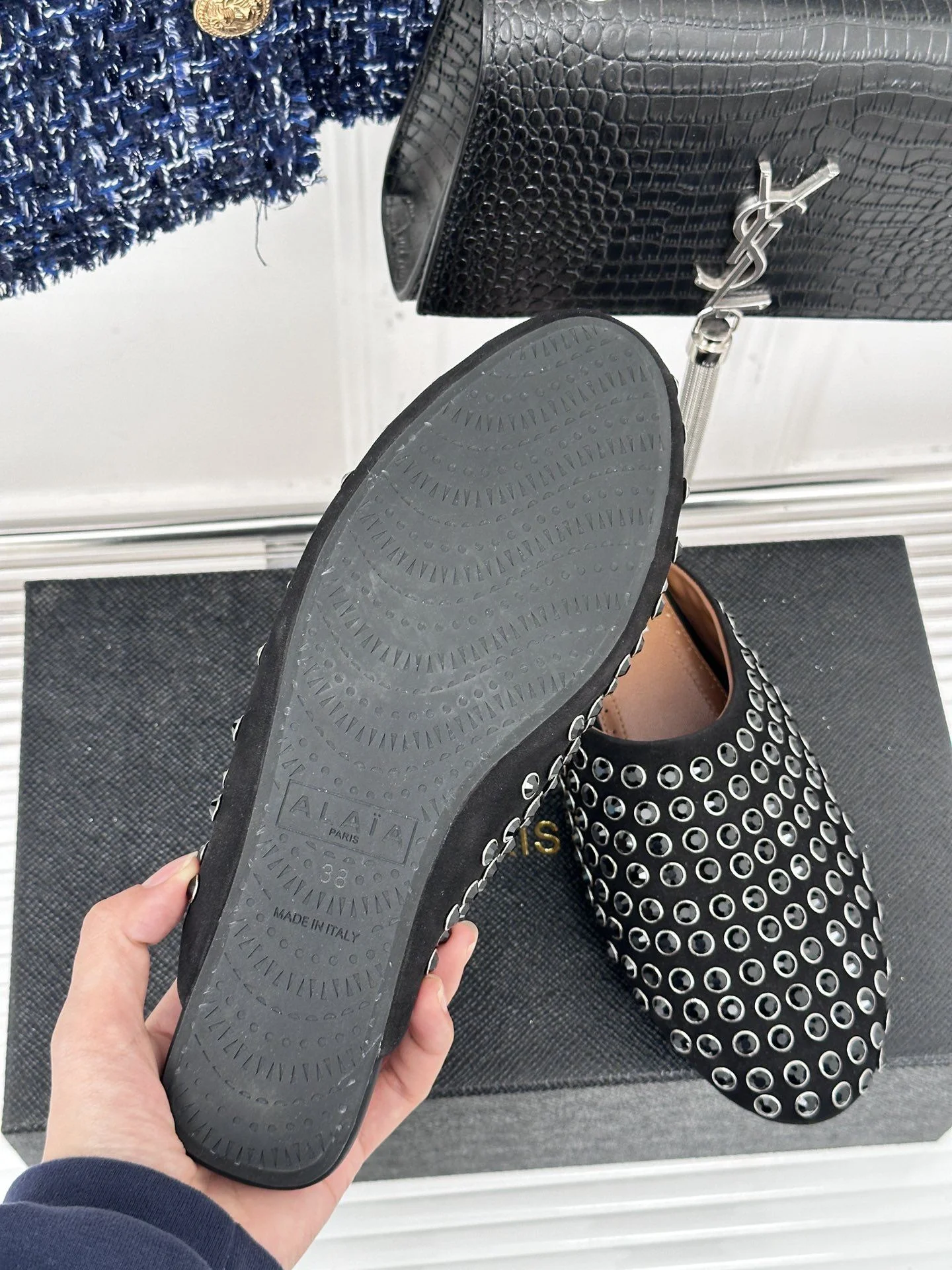 Budget-friendly Alaia Sandals