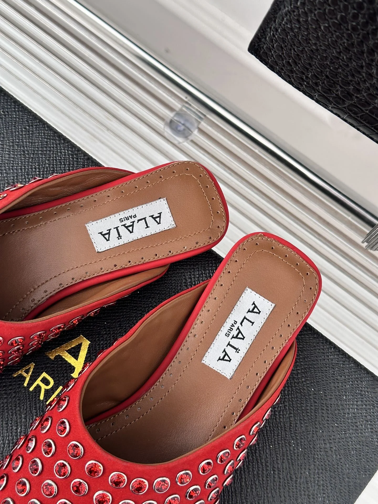 Brand-authenticated Alaia Sandals