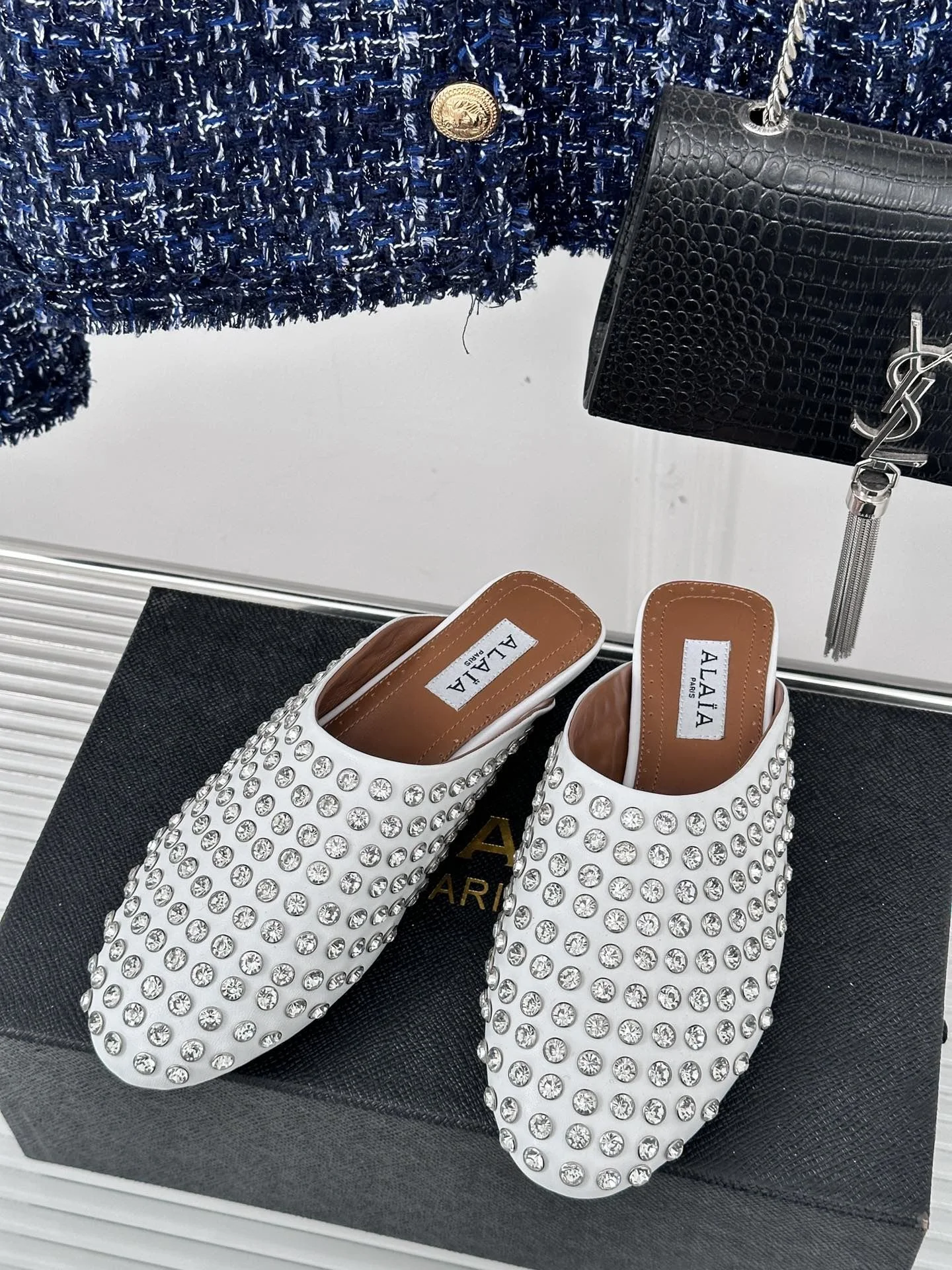 Indistinguishable Alaia Sandals