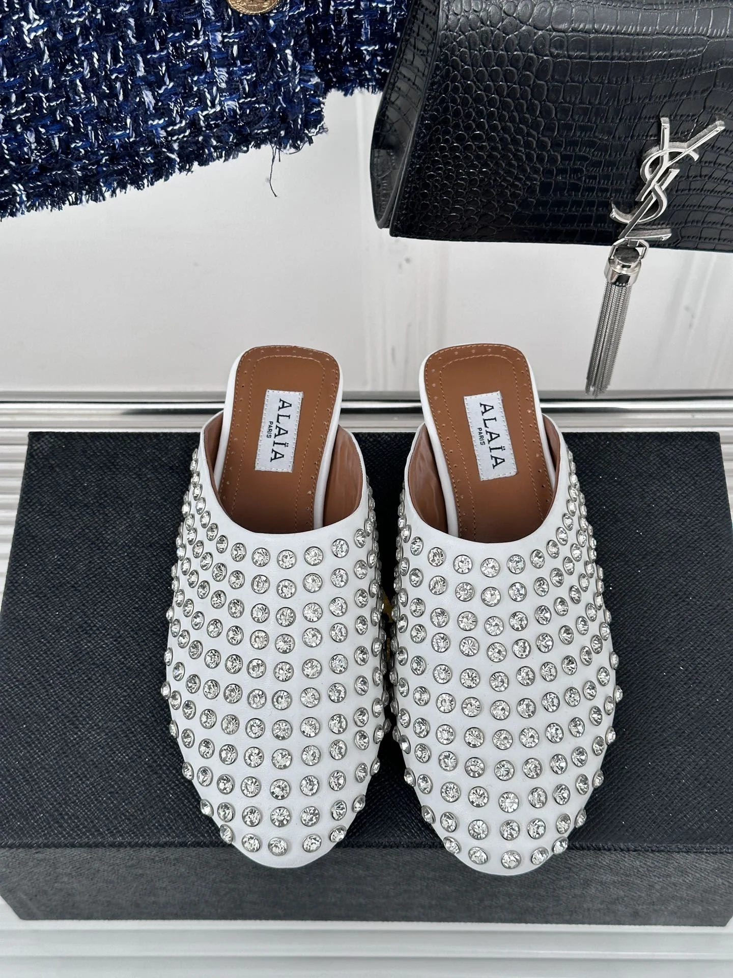 Indistinguishable Alaia Sandals