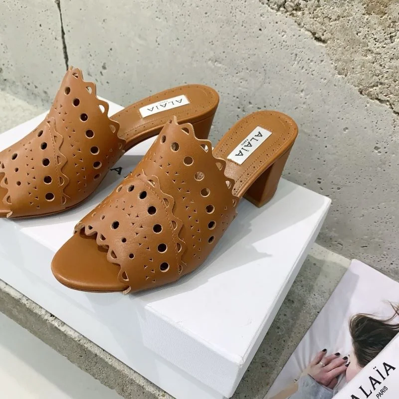 Indistinguishable Alaia Sandals