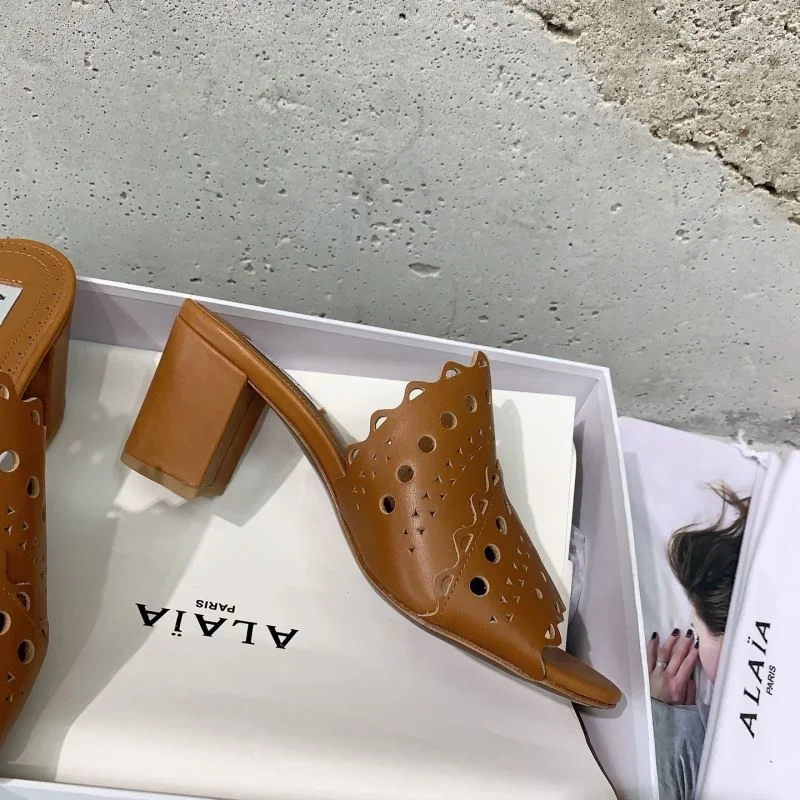 Indistinguishable Alaia Sandals