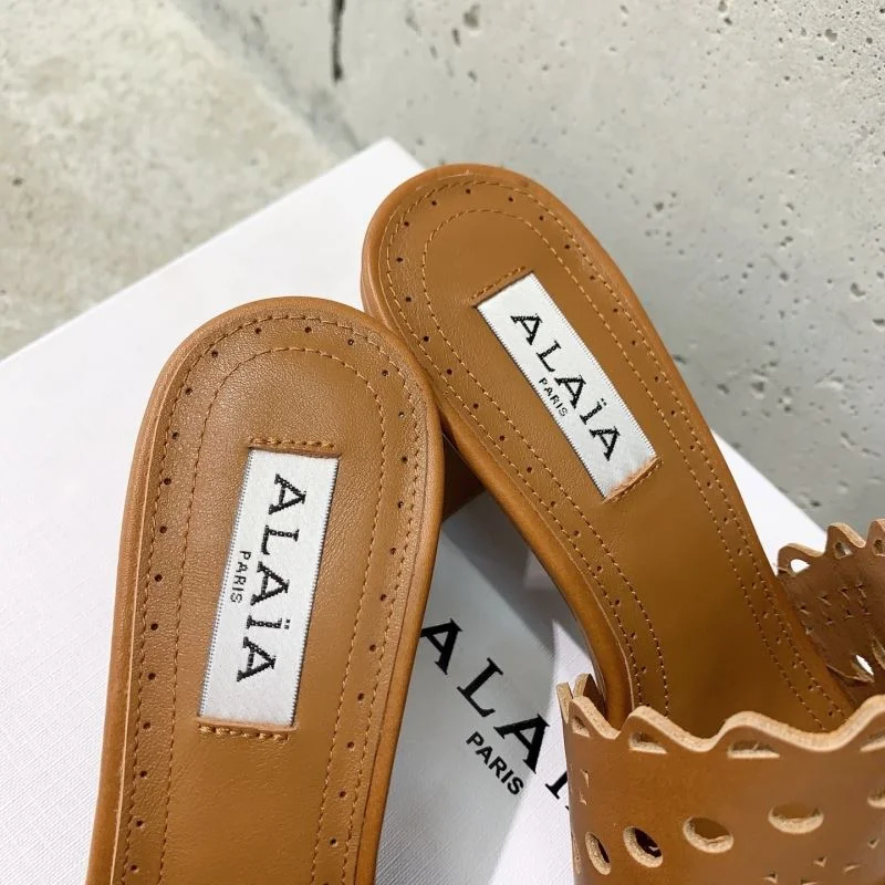 Indistinguishable Alaia Sandals