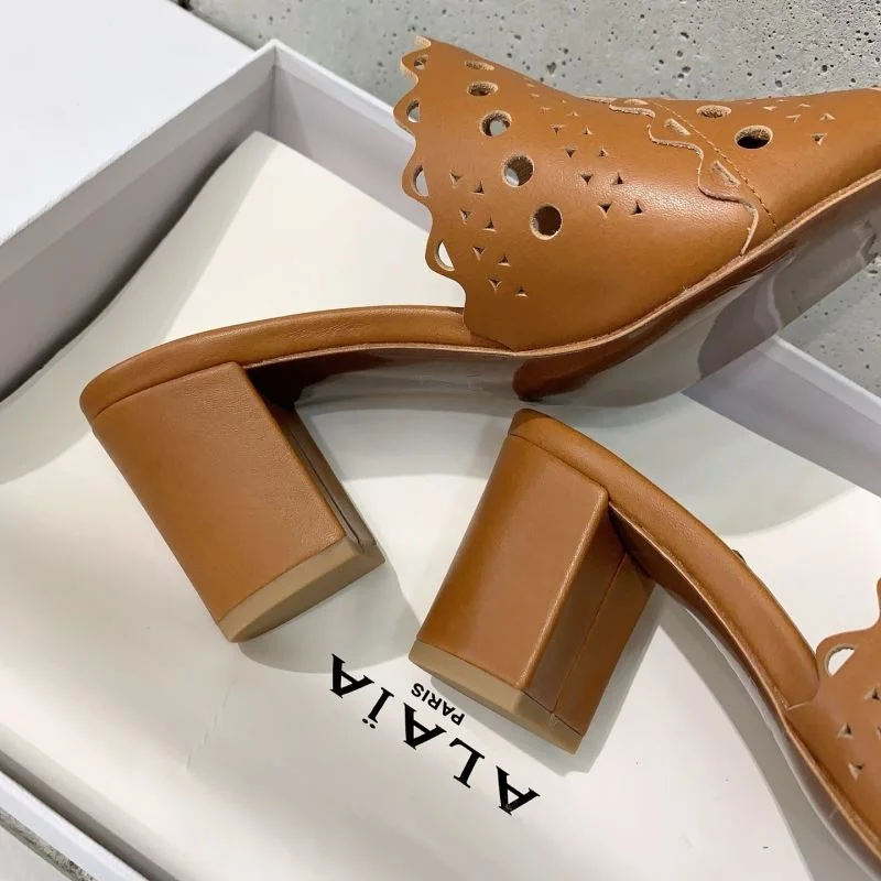 Indistinguishable Alaia Sandals