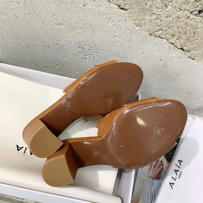 Indistinguishable Alaia Sandals