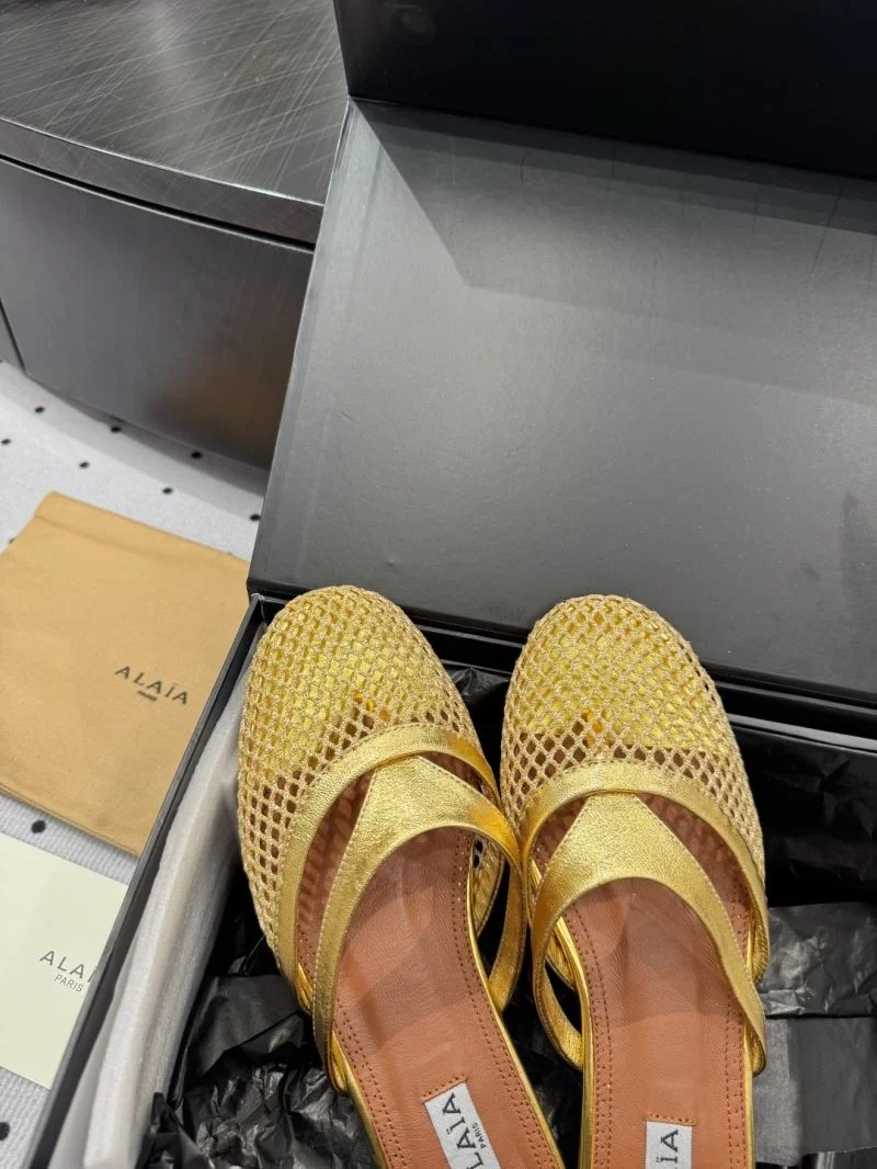 Indistinguishable Alaia Sandals
