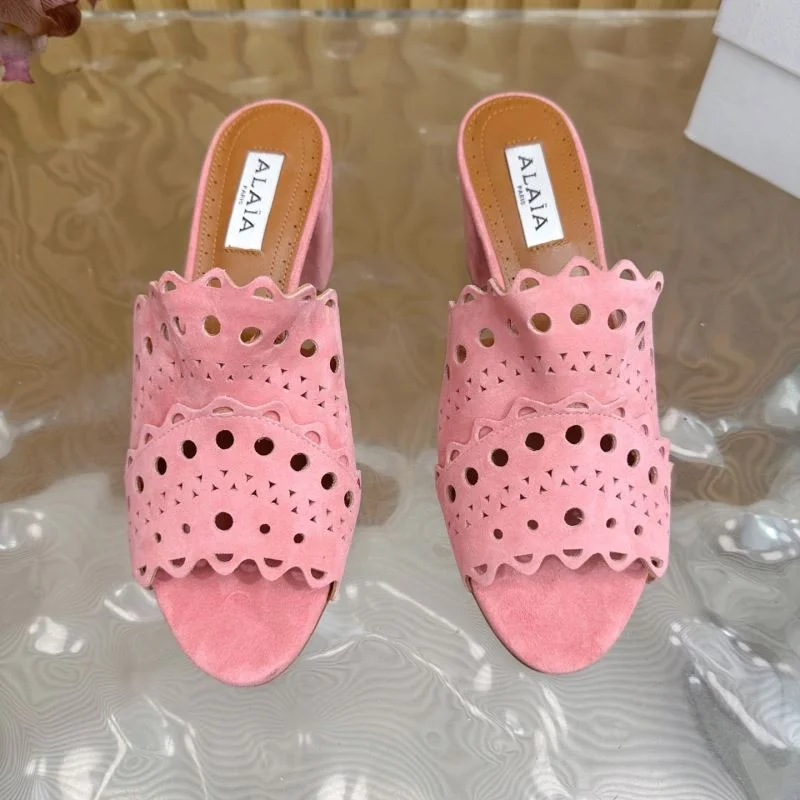 Indistinguishable Alaia Sandals