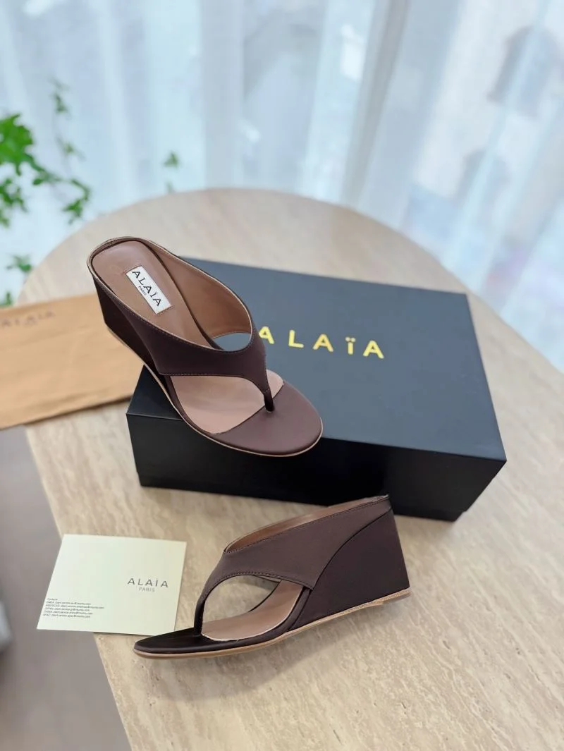 Brand-authenticated Alaia Sandals