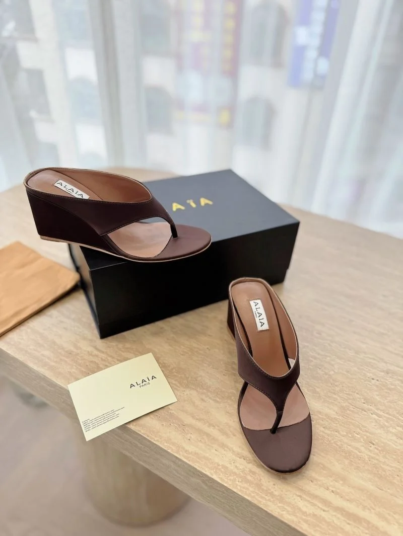 Brand-authenticated Alaia Sandals