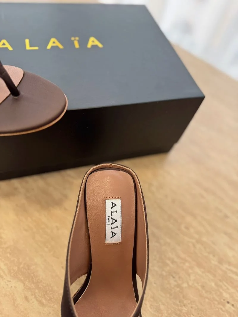 Brand-authenticated Alaia Sandals