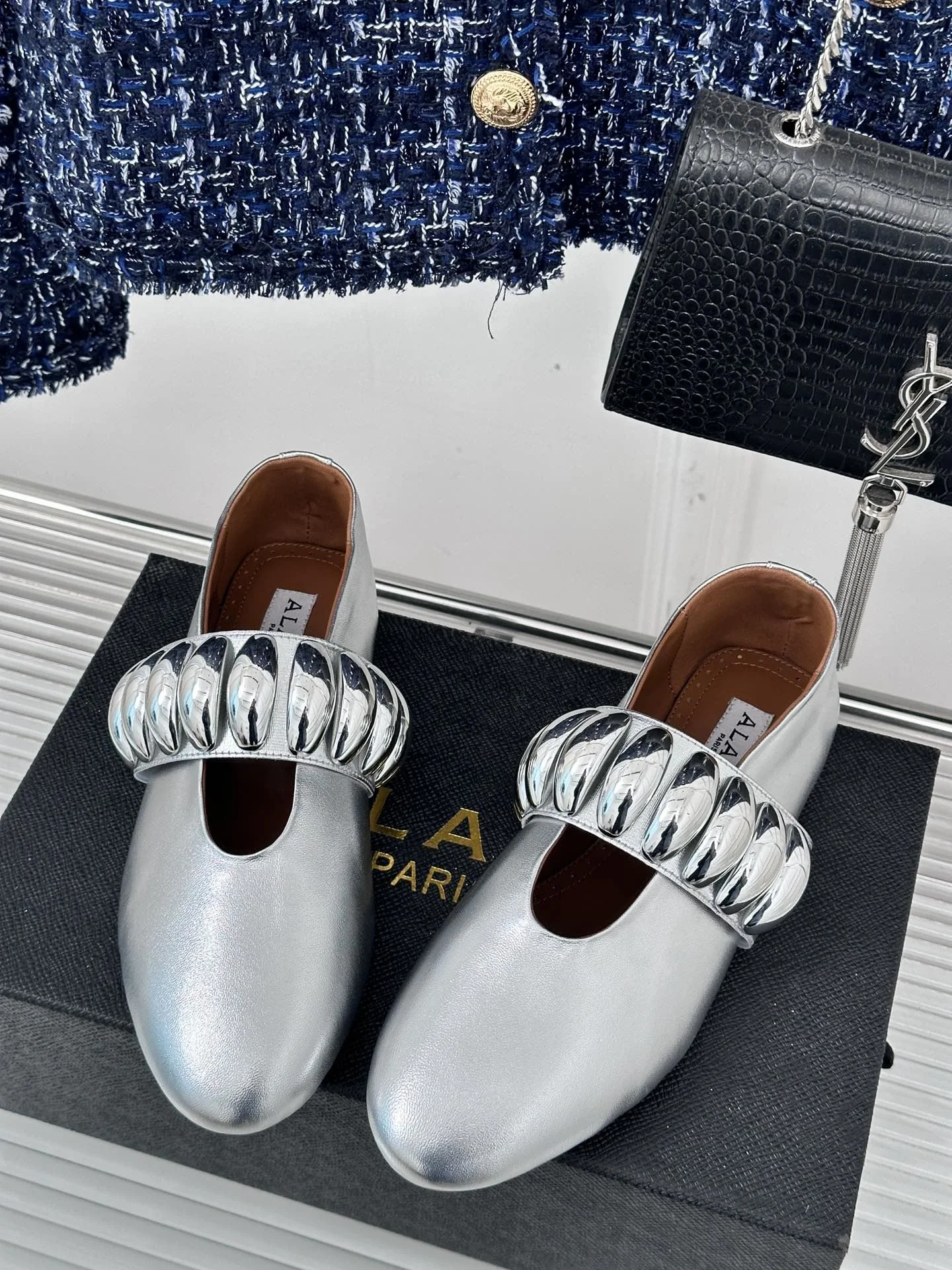 Mirror quality Alaia Shoes