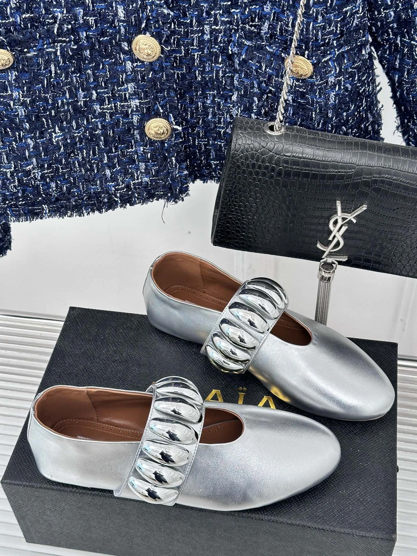 Mirror quality Alaia Shoes