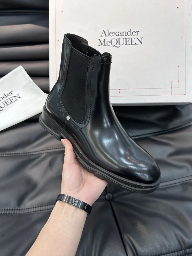 Real Alexander Mcqueen Boots