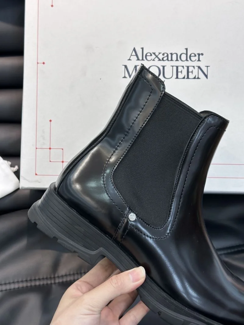 Real Alexander Mcqueen Boots