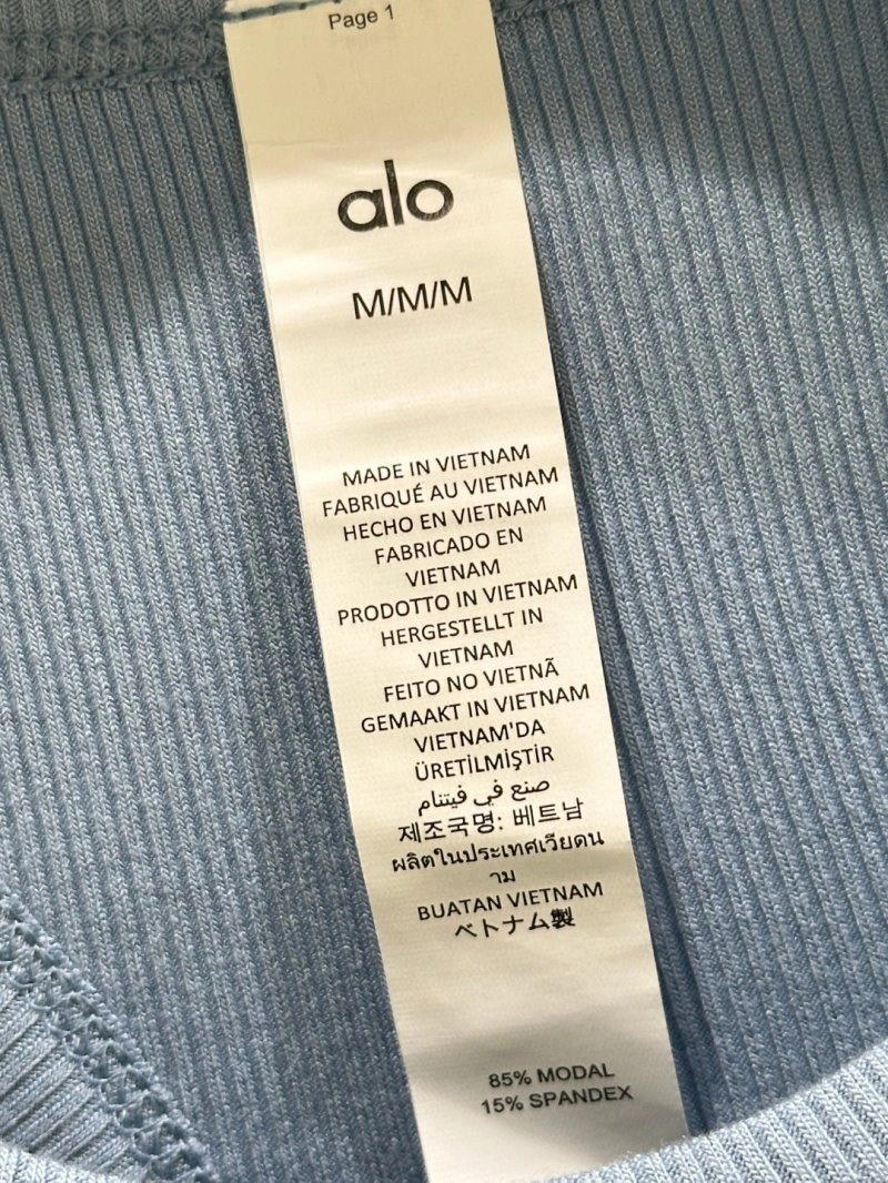 Brand-authenticated Alo Vest