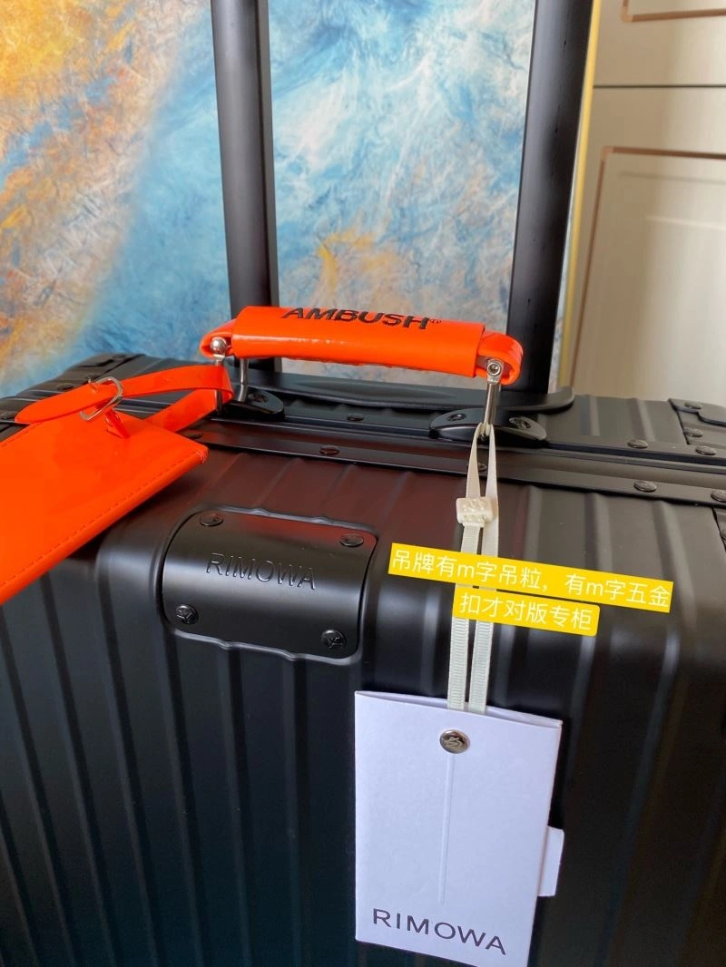 High accuracy Ambush x Rimowa Suitcase