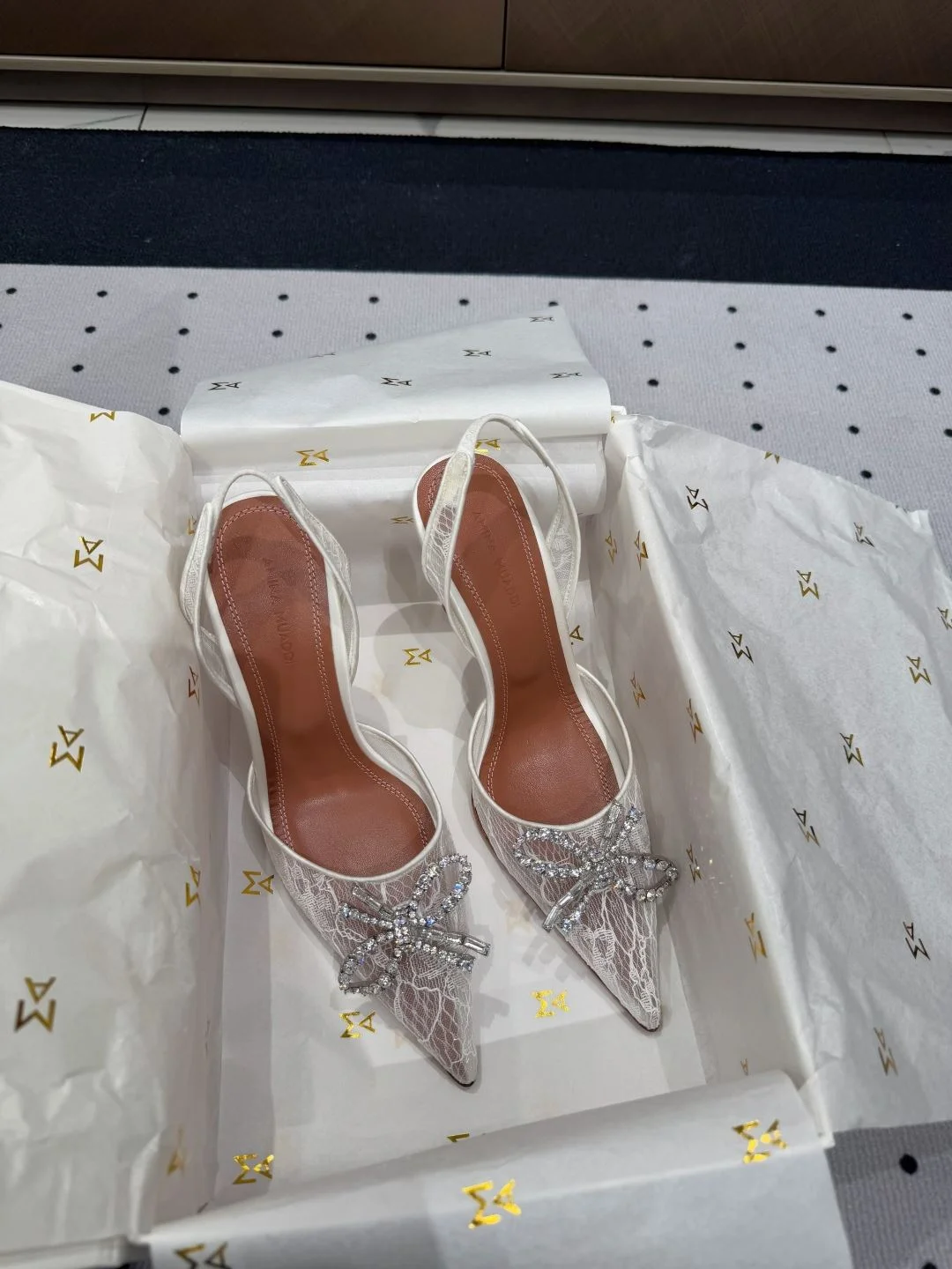 Economical Amina Muaddi Sandals