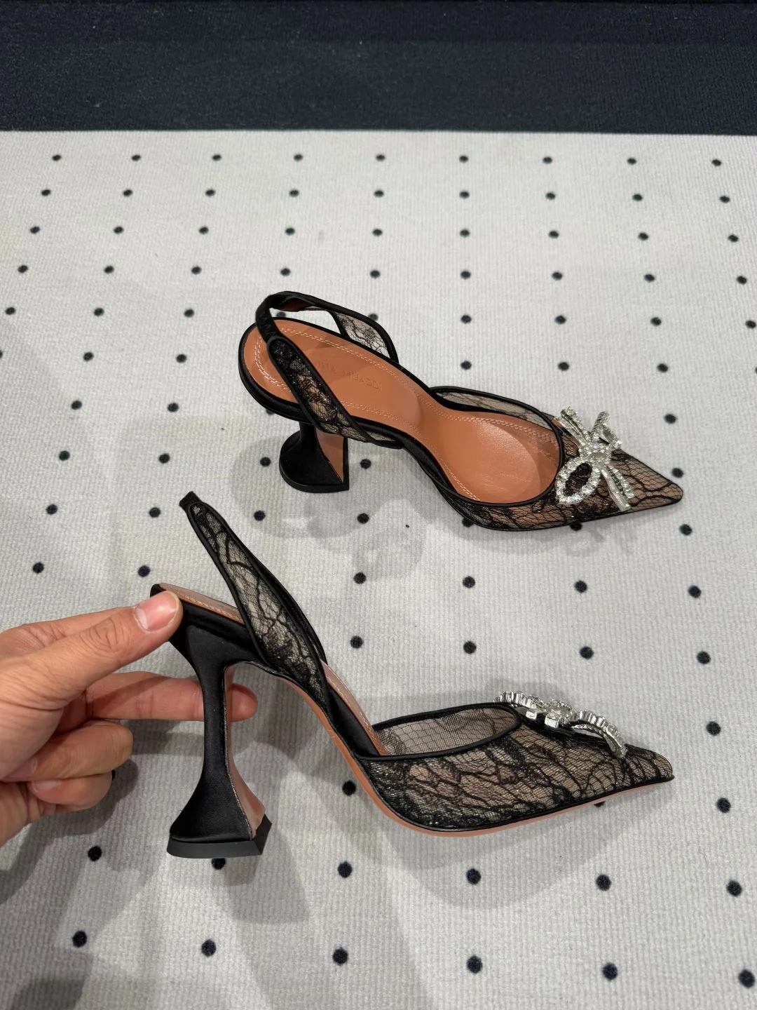 Authentic Amina Muaddi Sandals