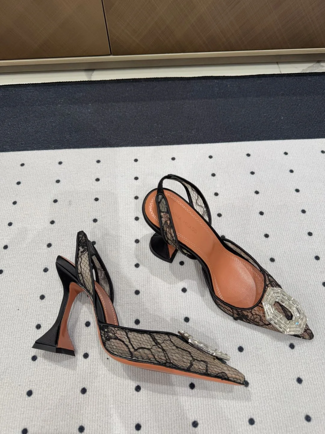Authentic Amina Muaddi Sandals
