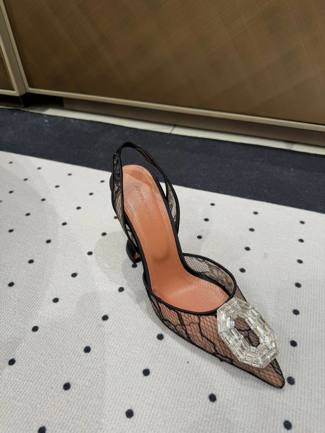 Authentic Amina Muaddi Sandals