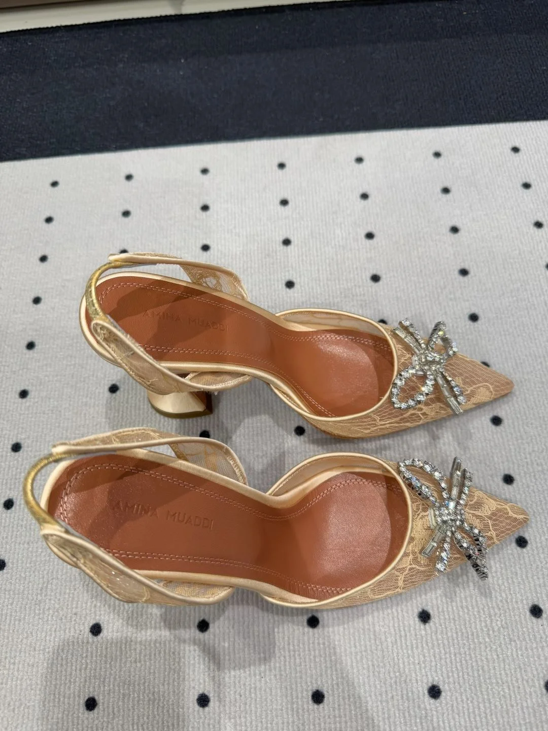 Original Amina Muaddi Sandals