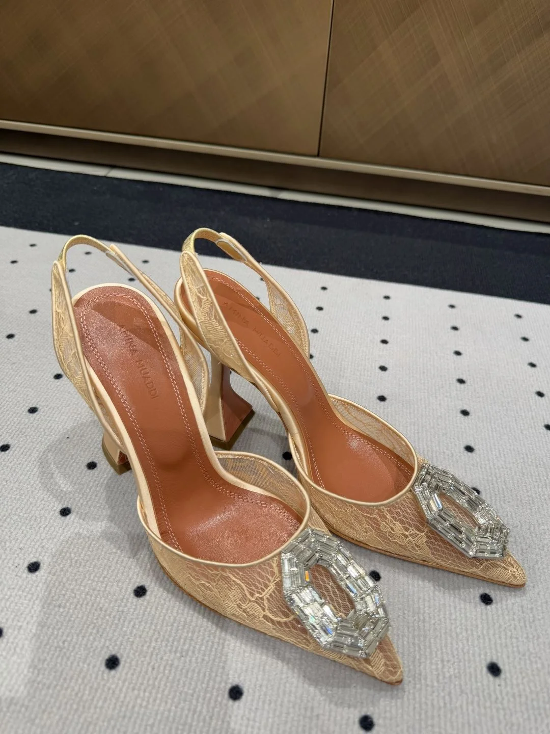 Original Amina Muaddi Sandals
