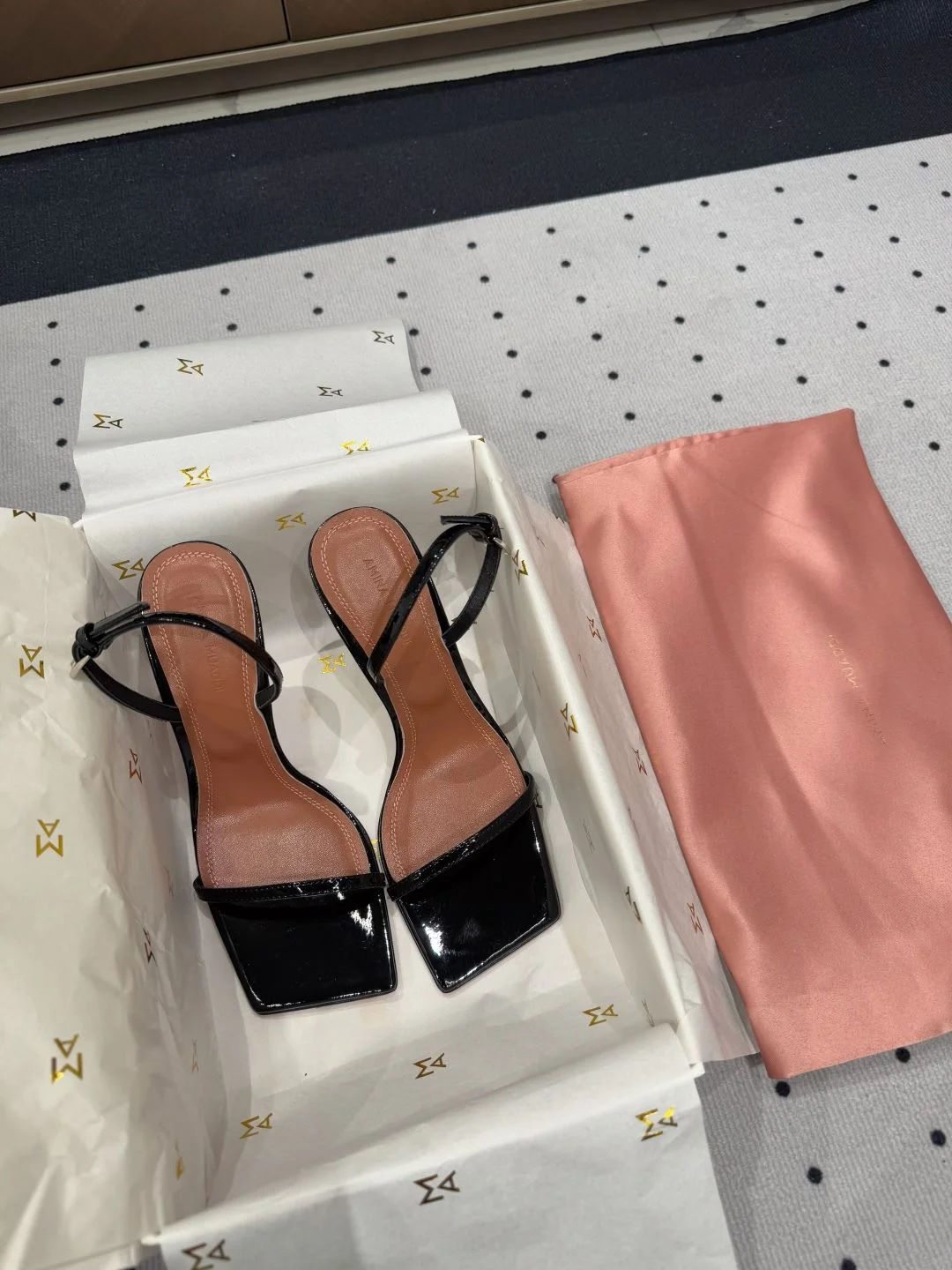 Authentic Amina Muaddi Sandals