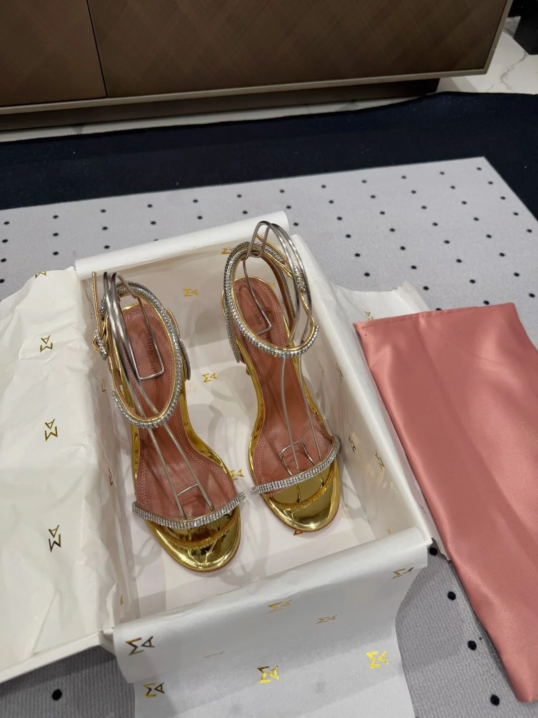 Official Amina Muaddi Sandals