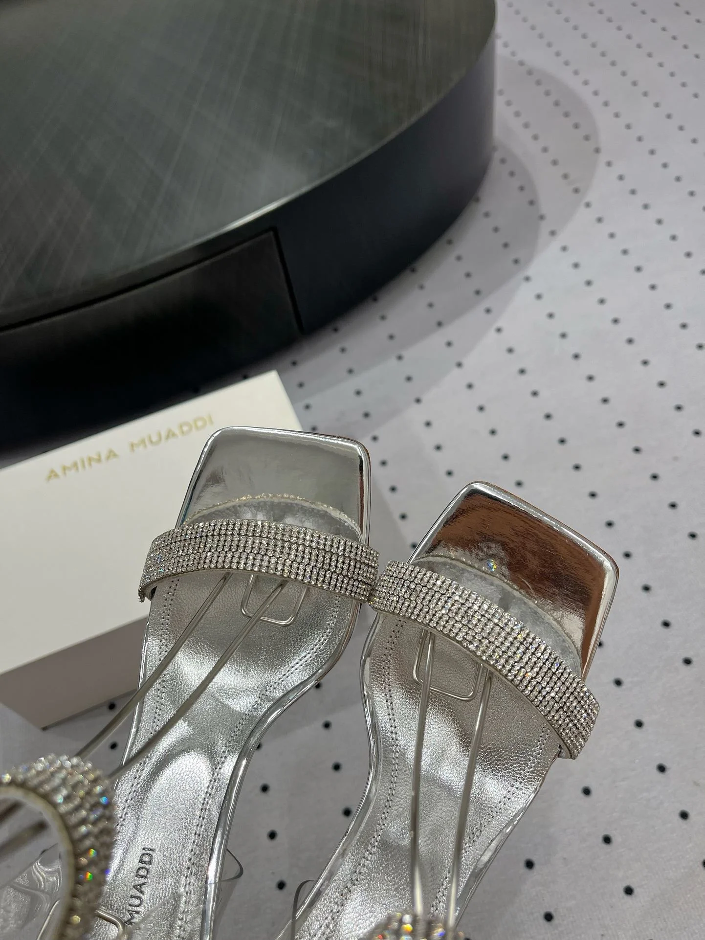 Precise copy Amina Muaddi Sandals