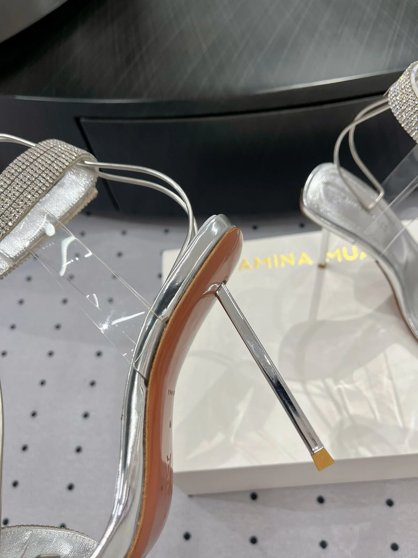 Precise copy Amina Muaddi Sandals
