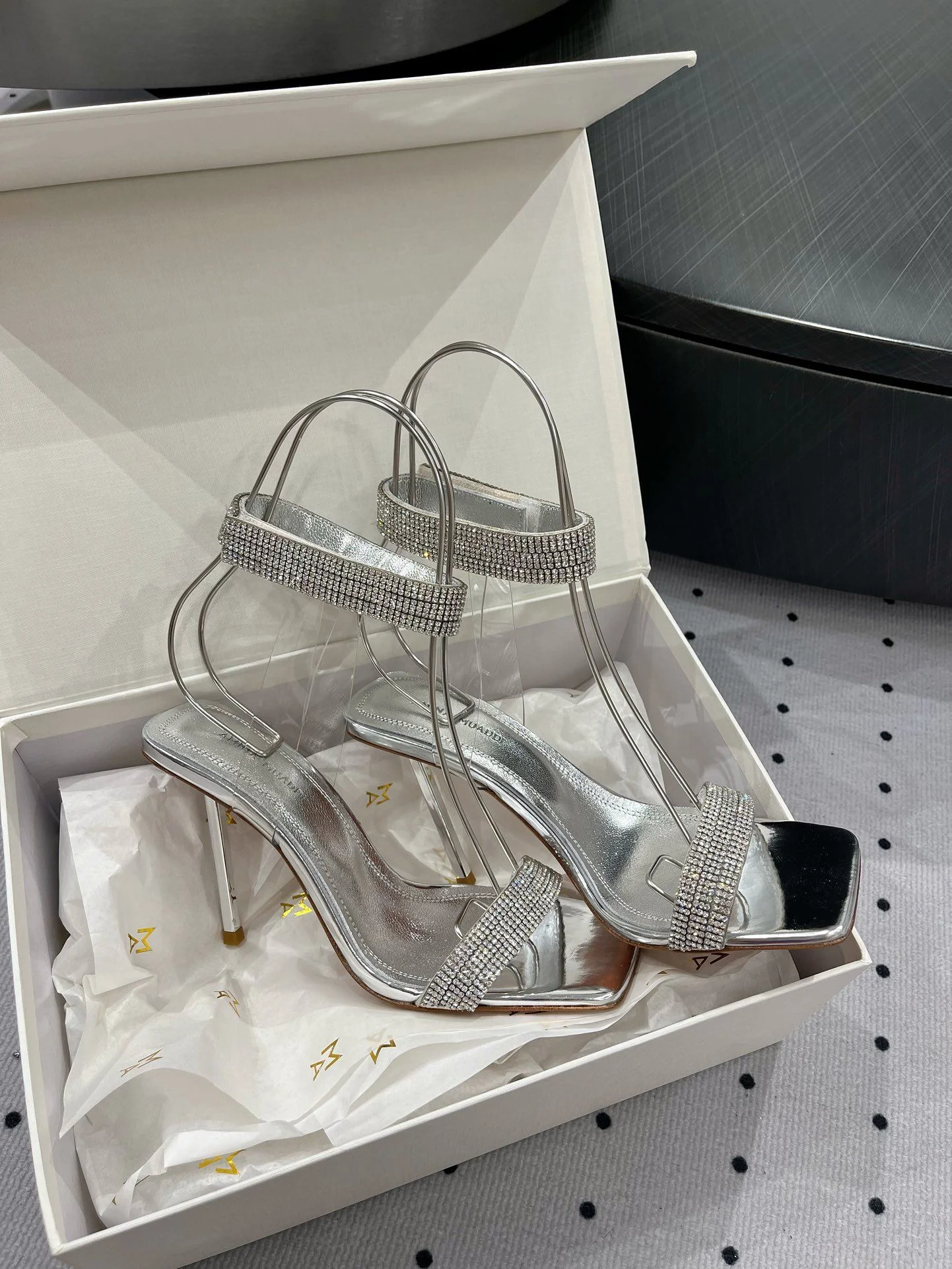 Precise copy Amina Muaddi Sandals