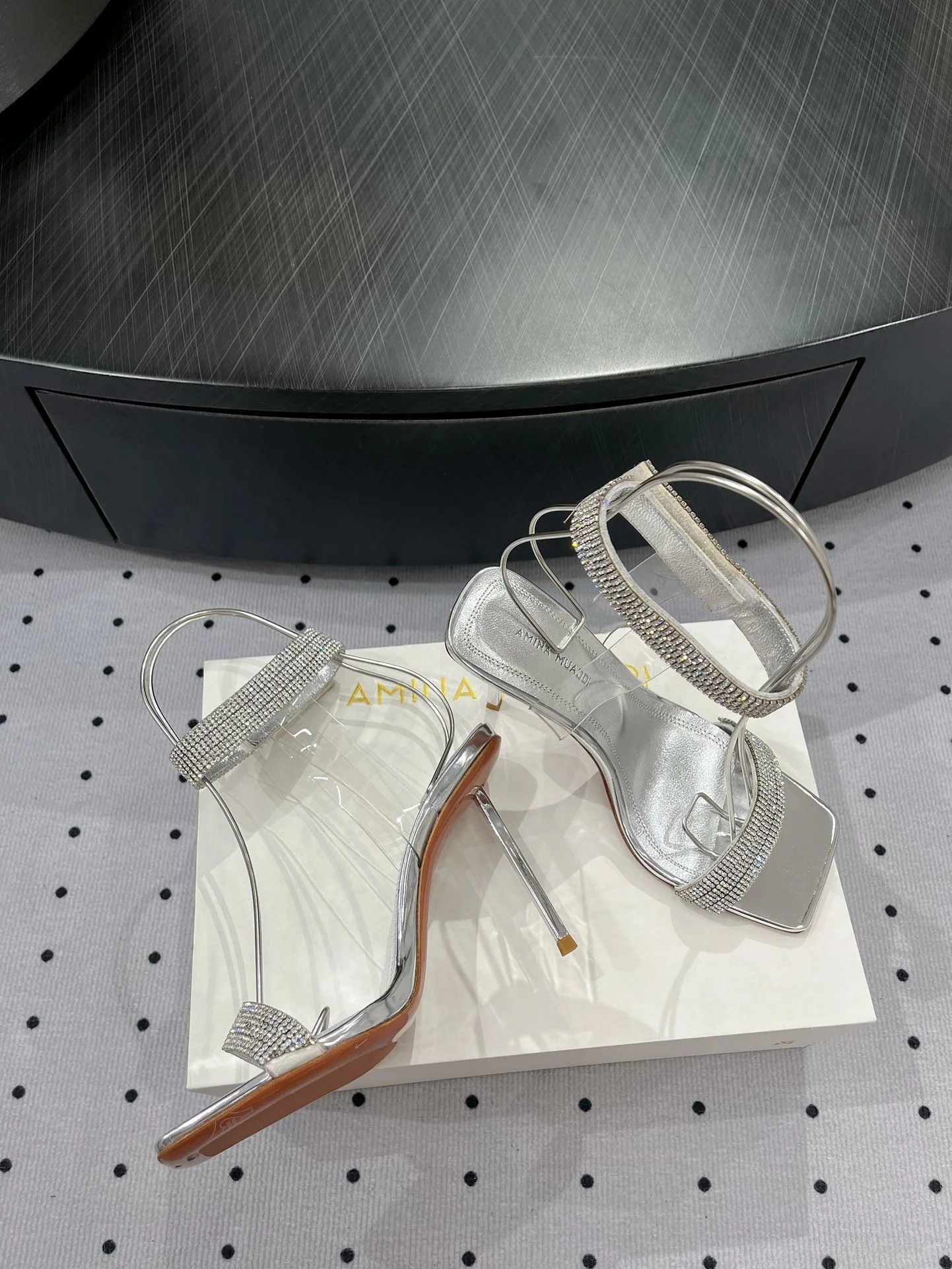Precise copy Amina Muaddi Sandals