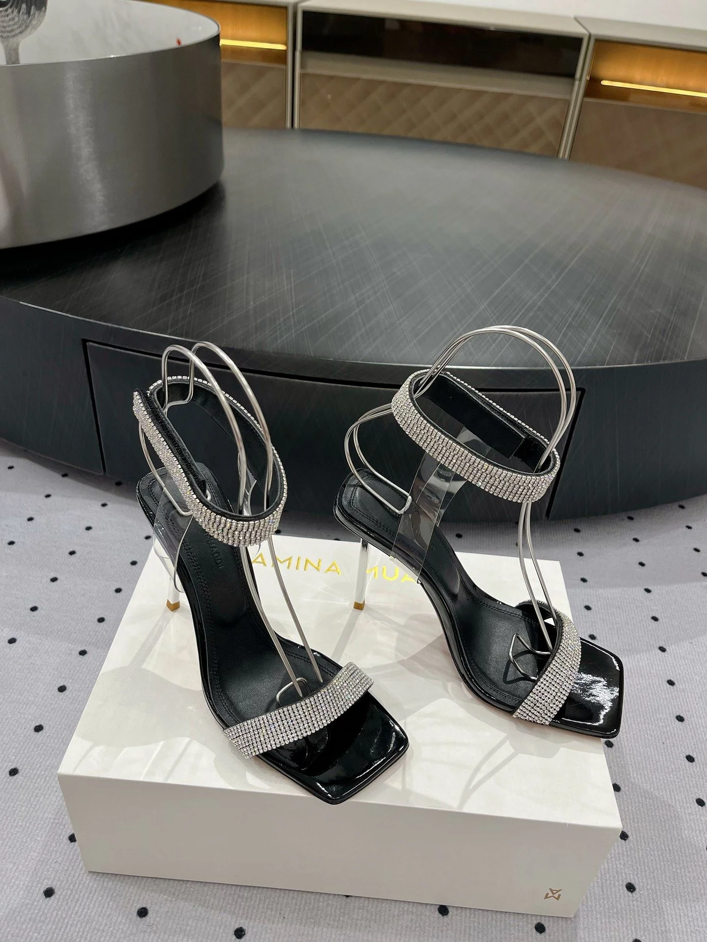 Cut-rate Amina Muaddi Sandals