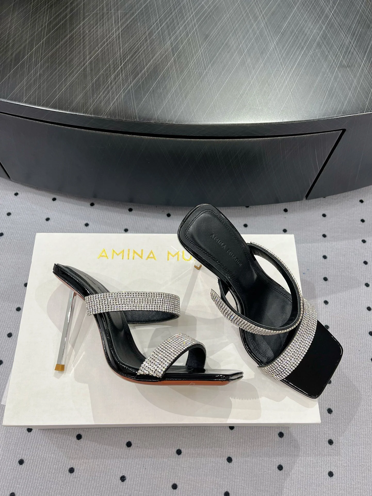 Budget-friendly Amina Muaddi Sandals