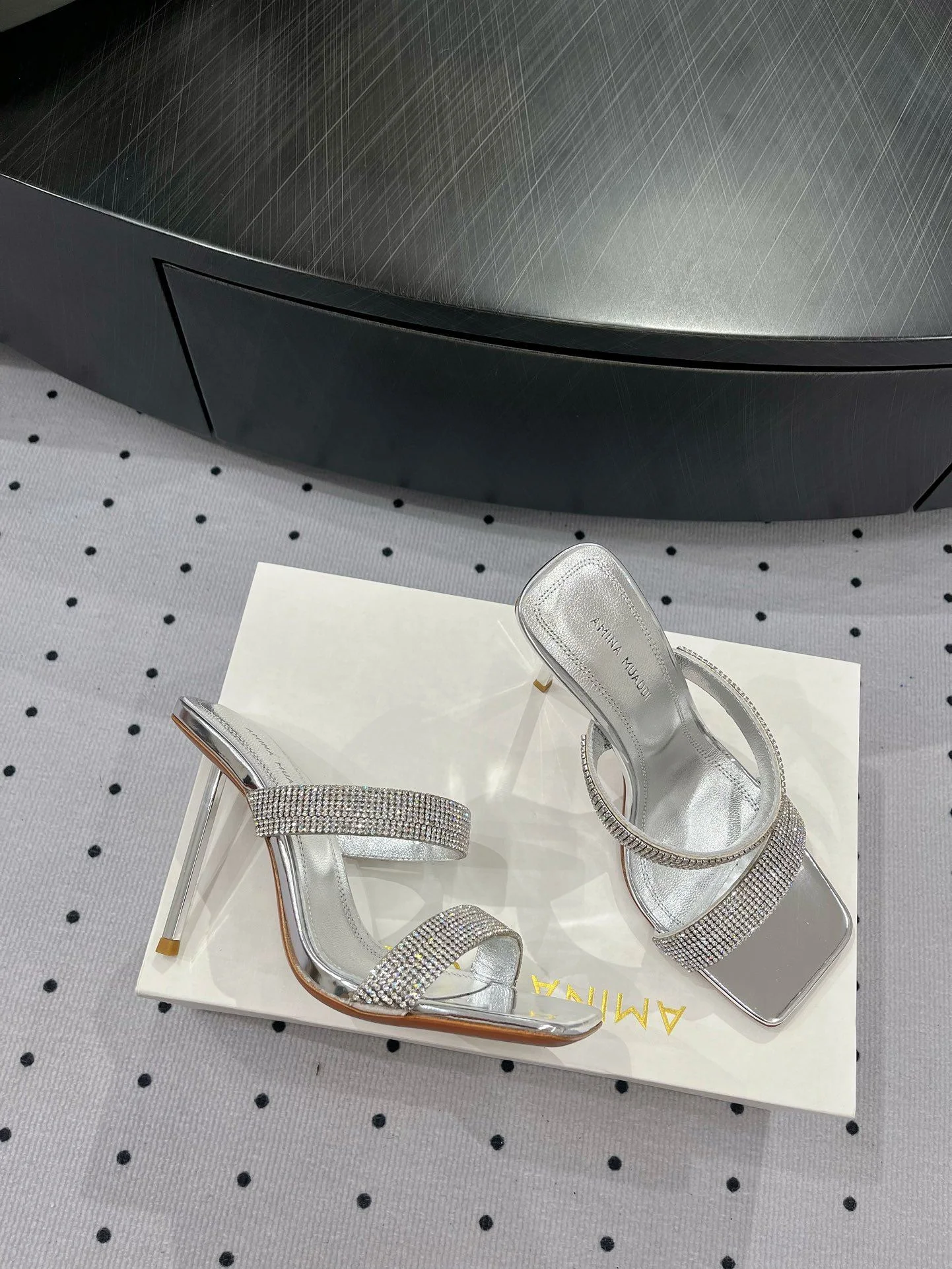 Budget-friendly Amina Muaddi Sandals