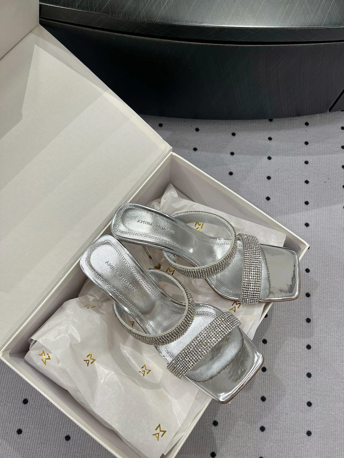 Budget-friendly Amina Muaddi Sandals
