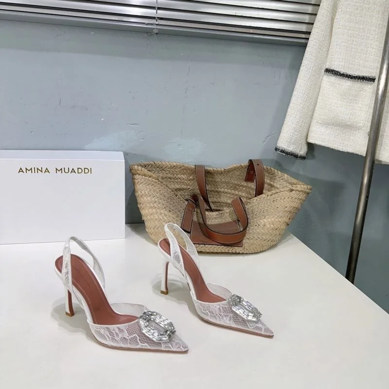 Amina Muaddi Sandals