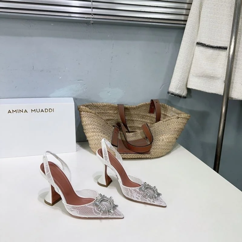 Amina Muaddi Sandals