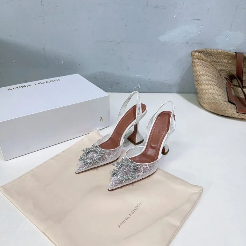 High accuracy Amina Muaddi Sandals
