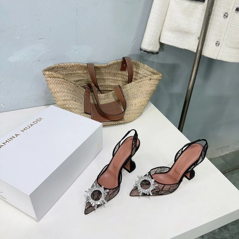Value-priced Amina Muaddi Sandals