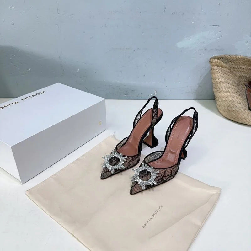 Value-priced Amina Muaddi Sandals